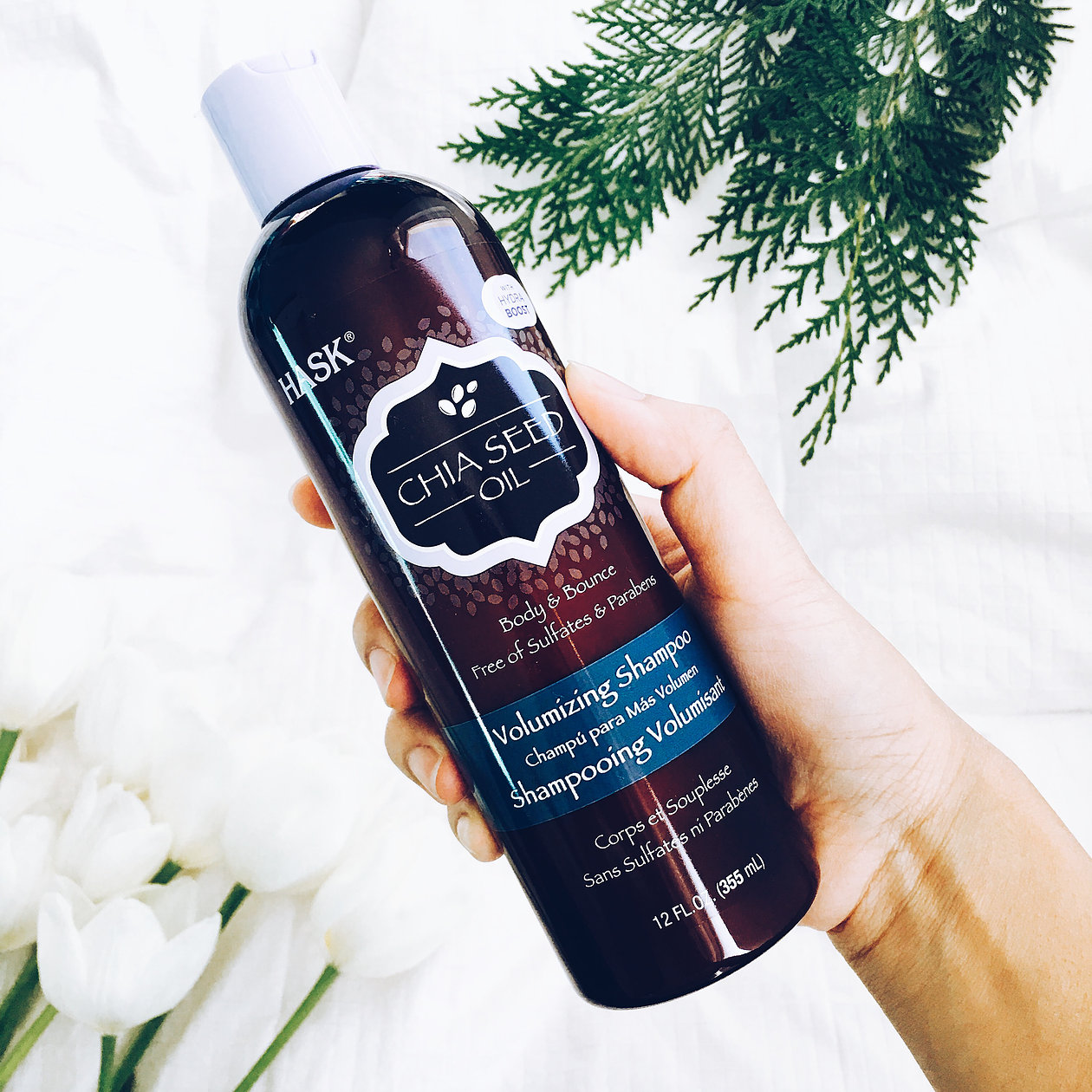 HASK Chia Seed Oil Volumizing Collection Review #haskhair #hairbyhask # ...