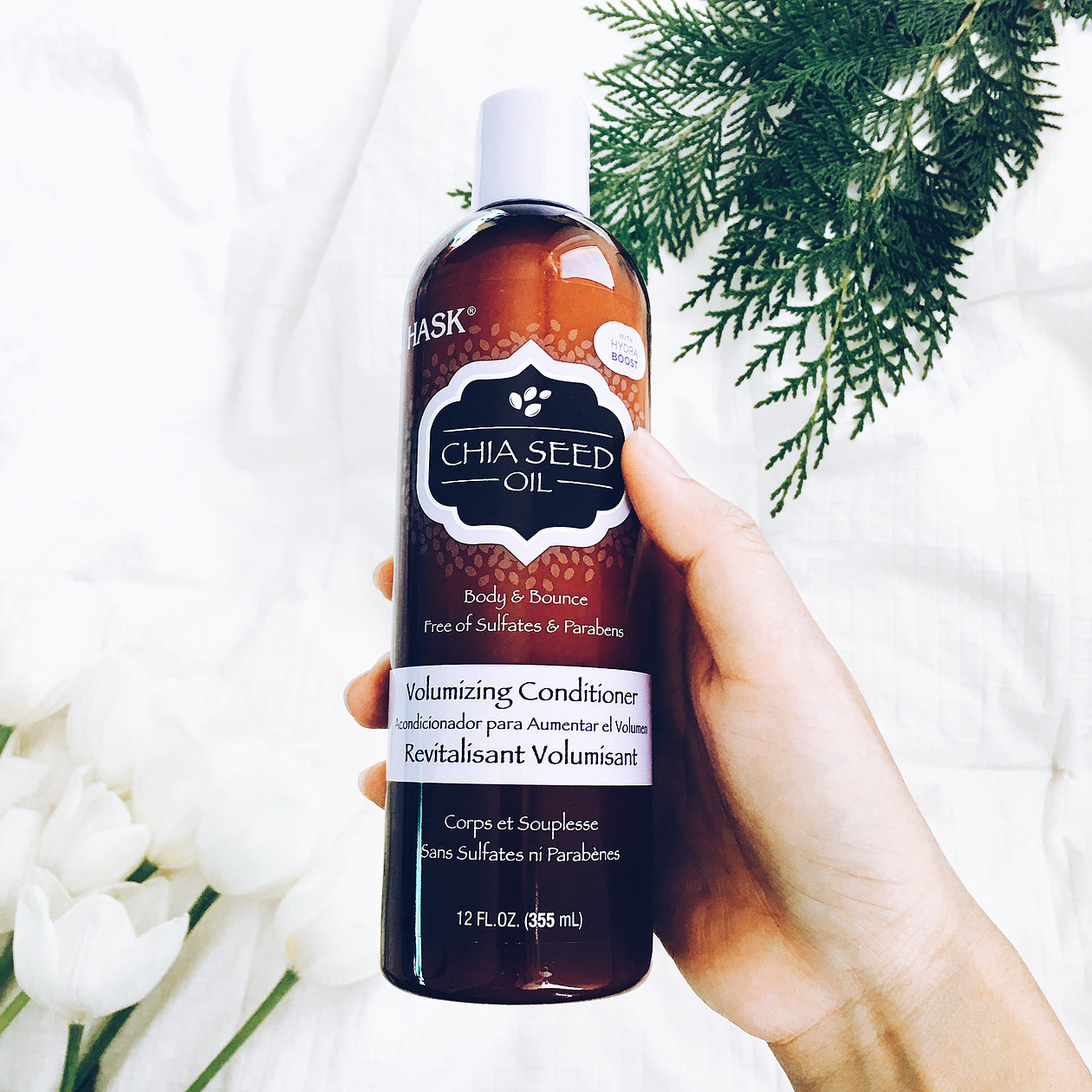 HASK Chia Seed Oil Volumizing Collection Review #haskhair #hairbyhask # ...