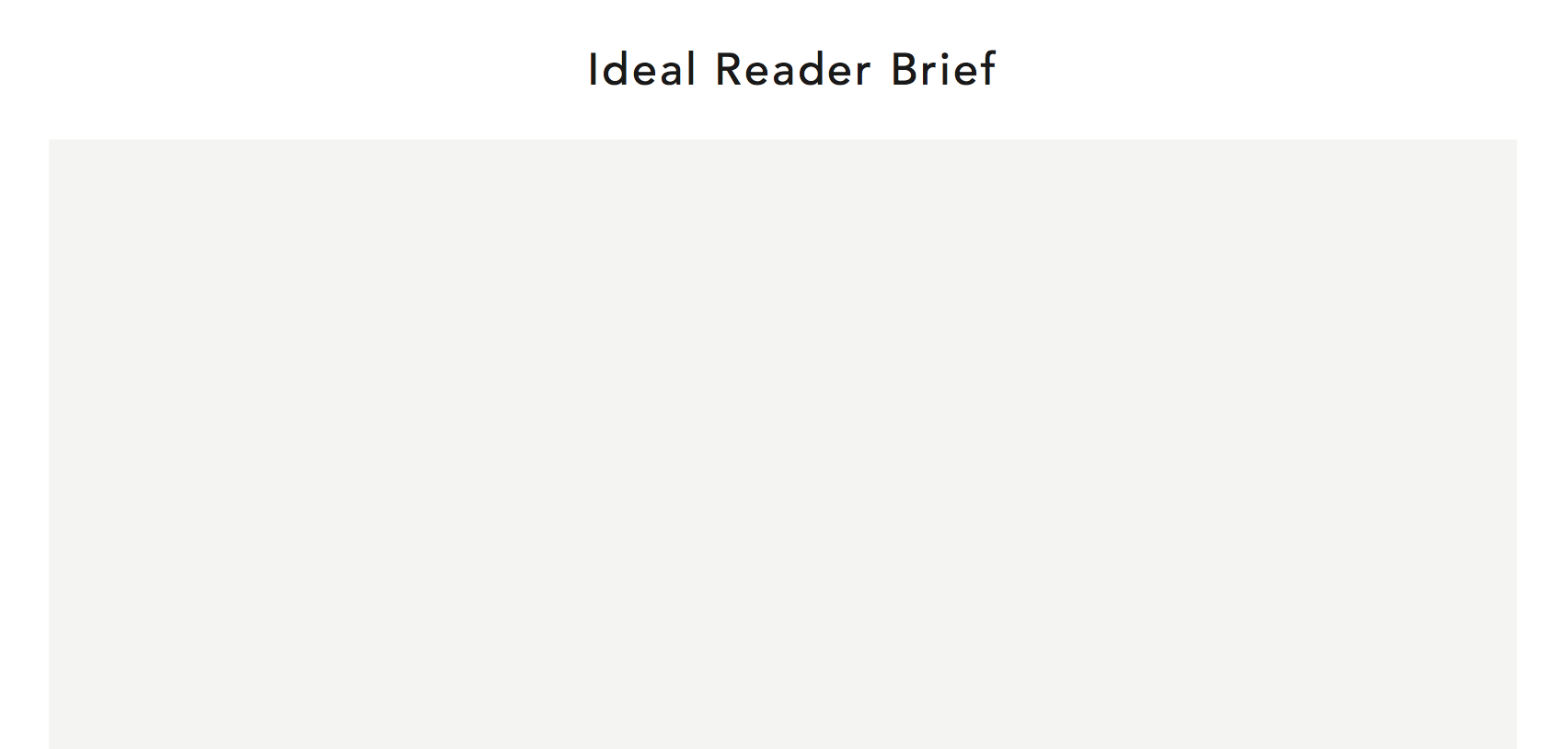 The Ultimate Guide To Create Accurate Ideal Reader Profiles